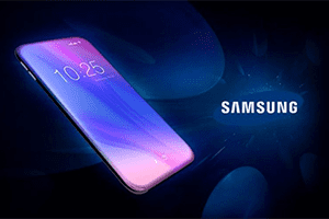 Completely bezel-less smartphone from Samsung